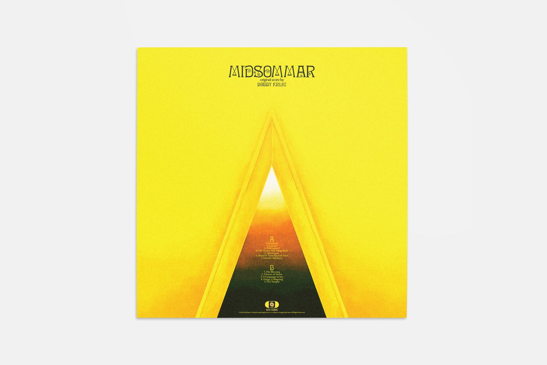 Midsommar Original Motion Picture Soundtrack – A24 Shop