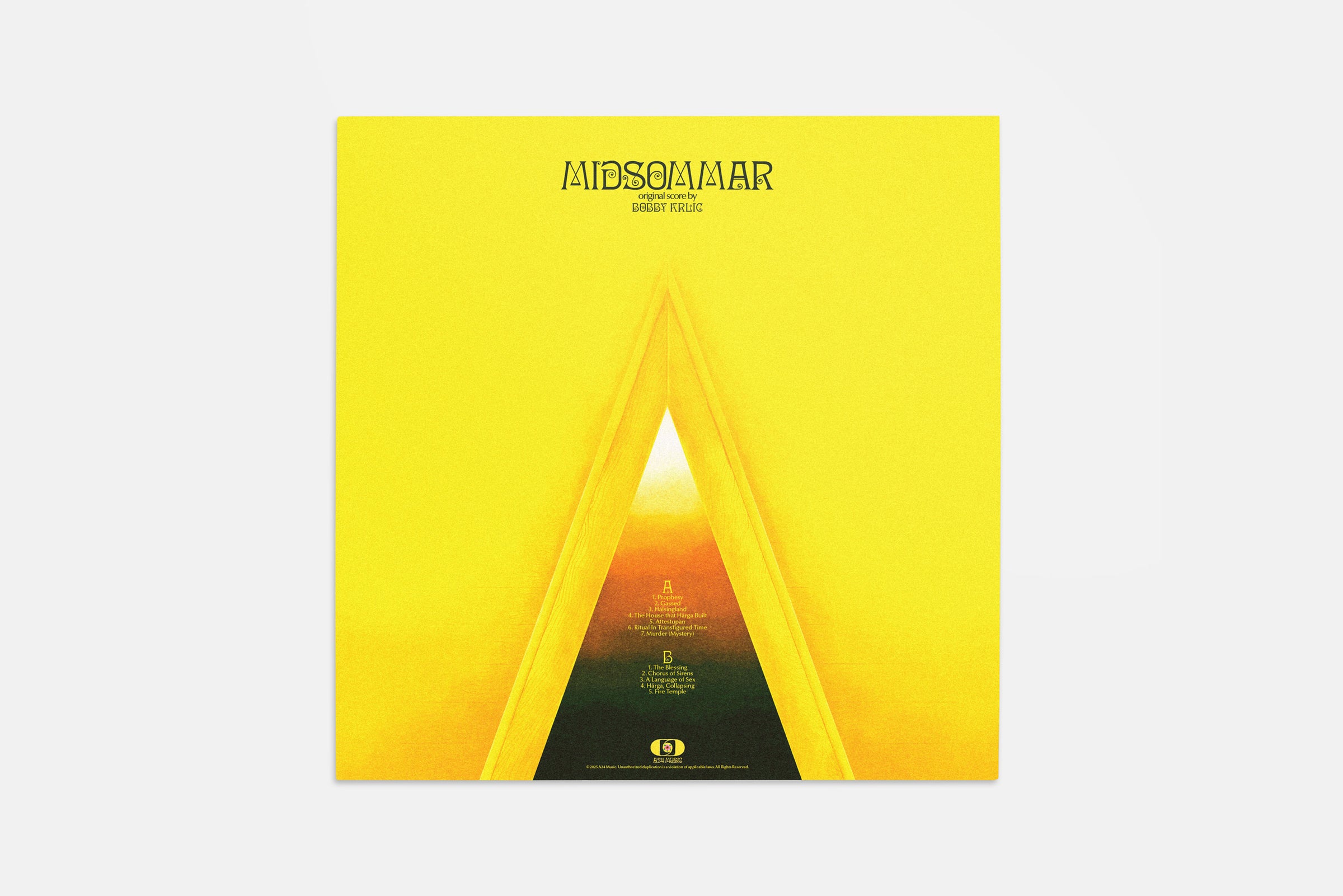 Midsommar Original Motion Picture Soundtrack – A24 Shop