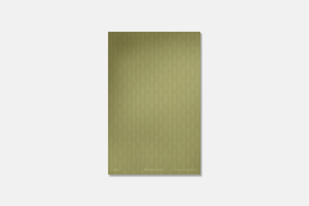 Backrooms Adhesive Poster – A24 Shop