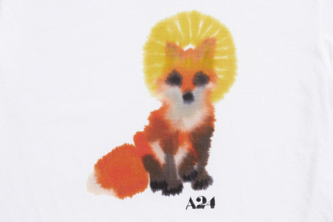 A24 x Rop van Mierlo Fox Watercolor Kids Tee – A24 Shop