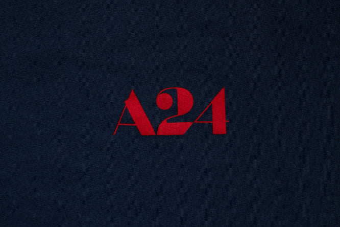 Navy Logo Tee – A24 Shop