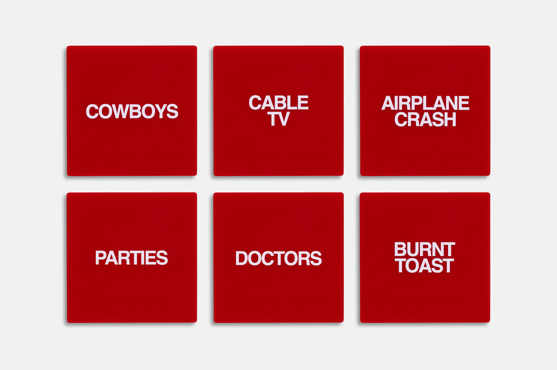 Stop Making Sense Coaster Set – A24 Shop