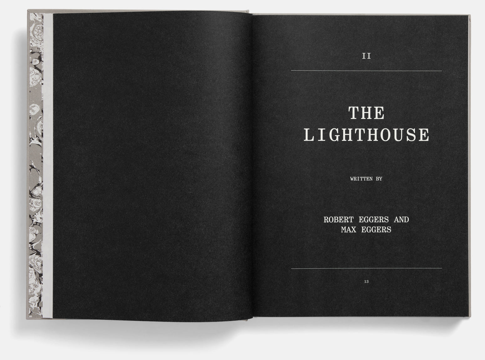 The Lighthouse Screenplay Book – A24 Shop