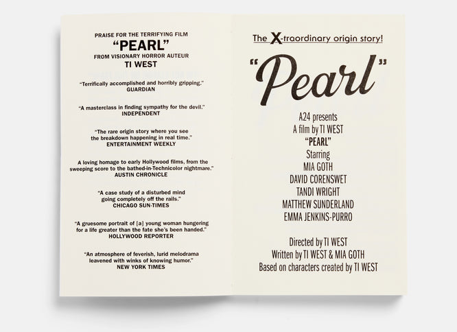 Pearl: The Novel – A24 Shop