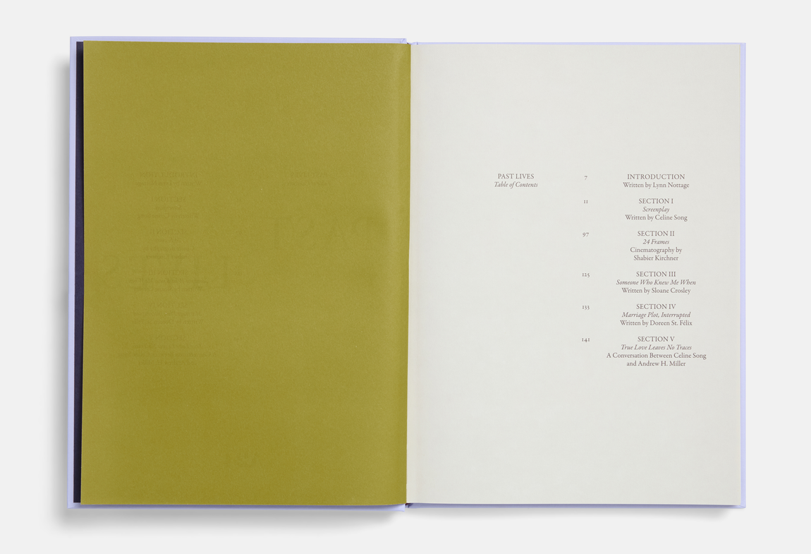 Past Lives Screenplay Book – A24 Shop
