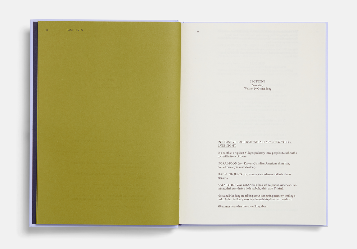 Past Lives Screenplay Book – A24 Shop