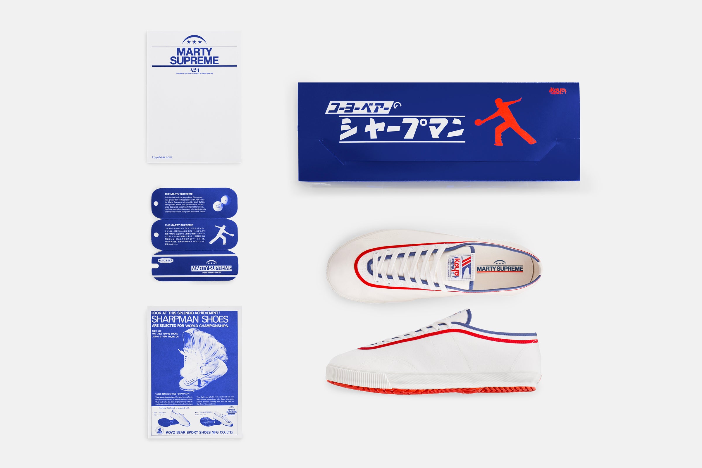 Marty Supreme x Koyo Bear Sharpman Shoe – A24 Shop