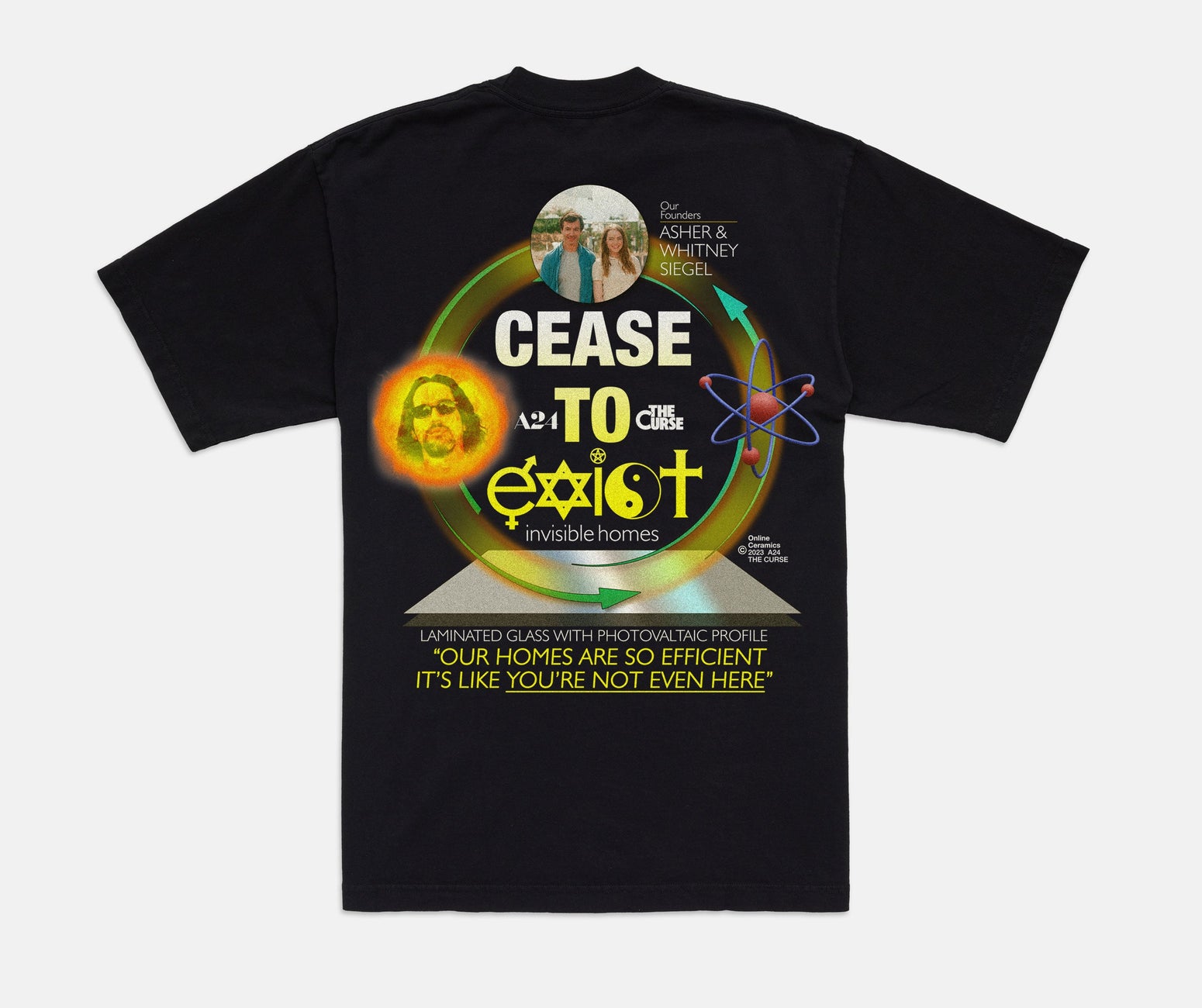 Online Ceramics x The Curse Cease To Exist Tee – A24 Shop