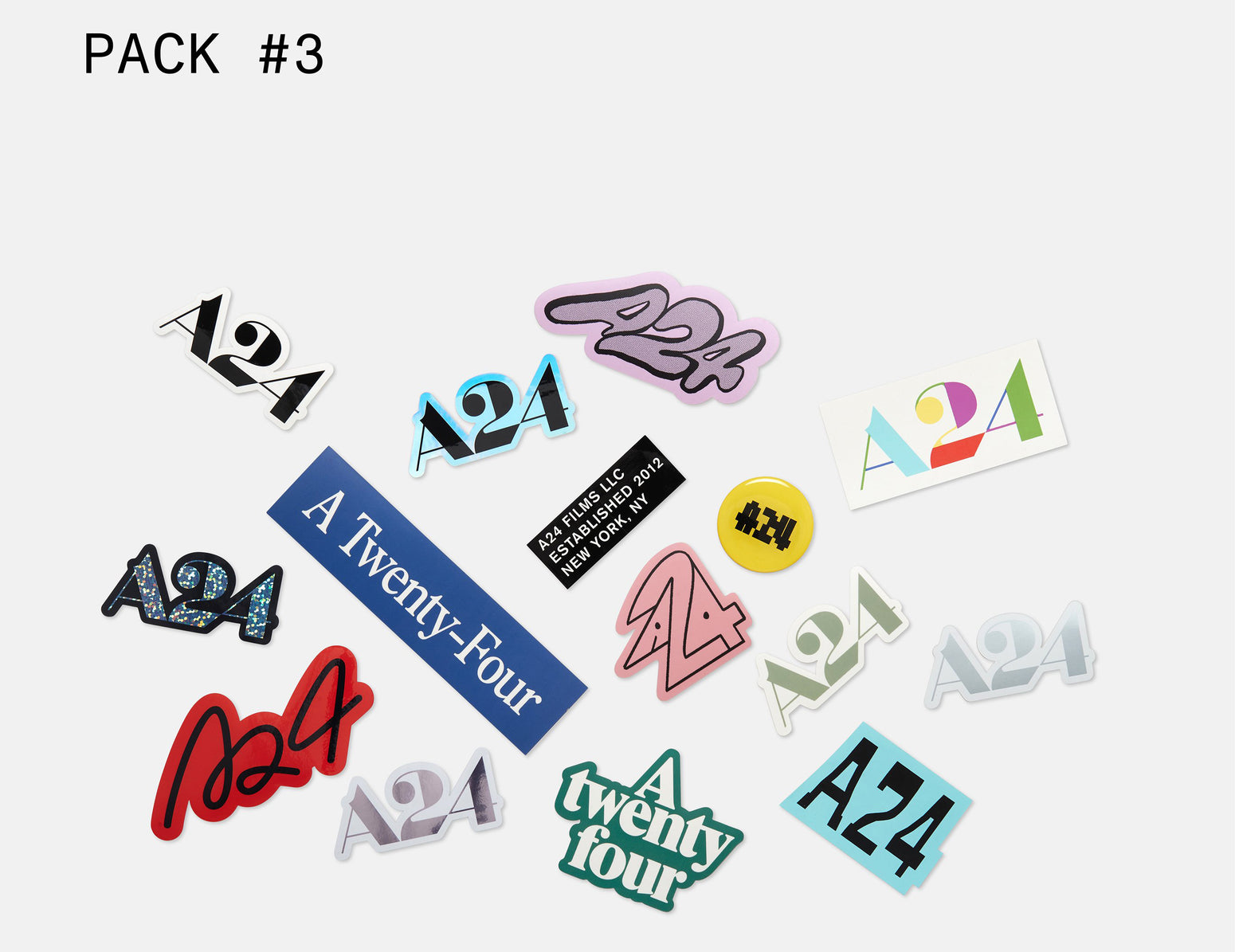 Sticker Packs – A24 Shop