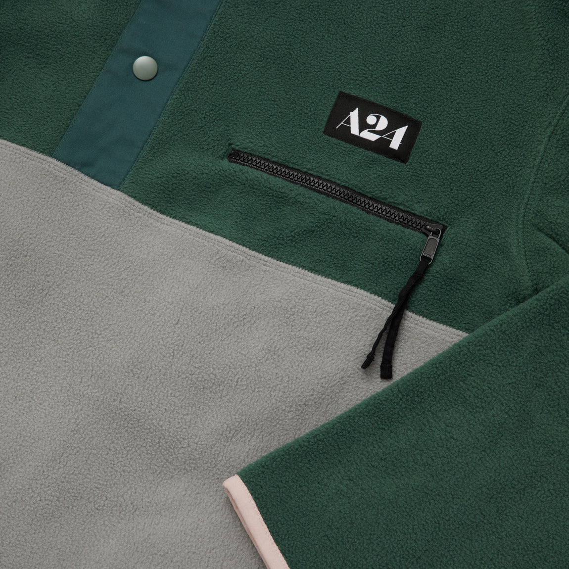Sage Half Snap Fleece – A24 Shop