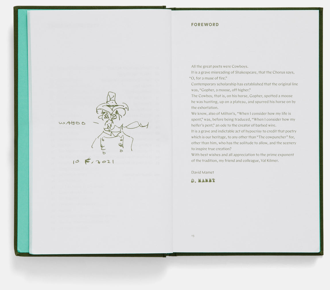 Cowboy Poet Outlaw Madman: Selected Poems by Val Kilmer – A24 Shop
