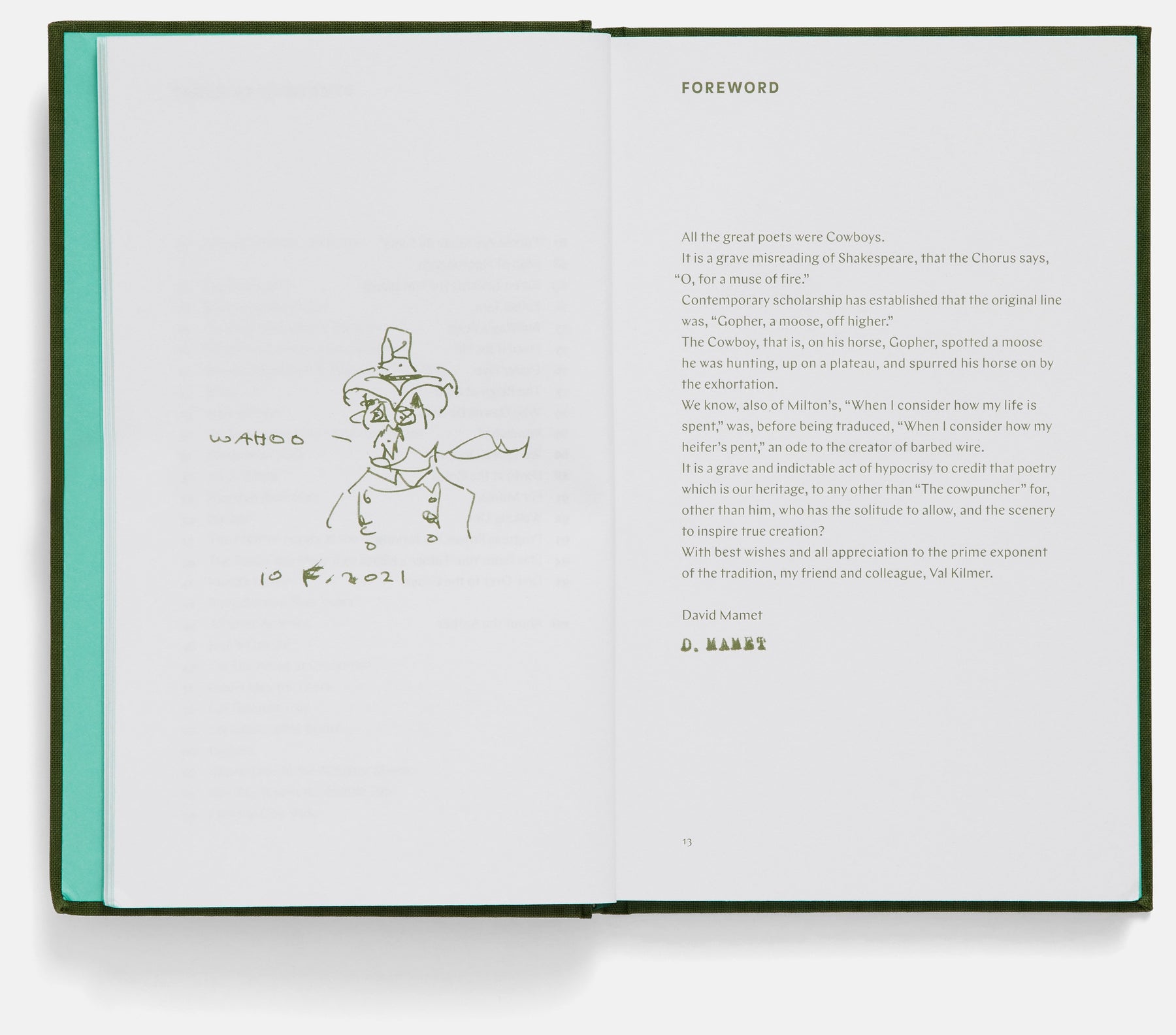 Cowboy Poet Outlaw Madman: Selected Poems by Val Kilmer – A24 Shop