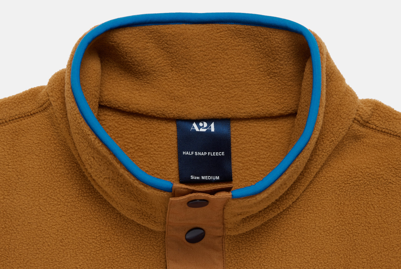 Copper Half Snap Fleece – A24 Shop