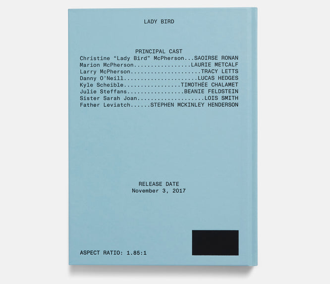 Lady Bird Screenplay Book – A24 Shop